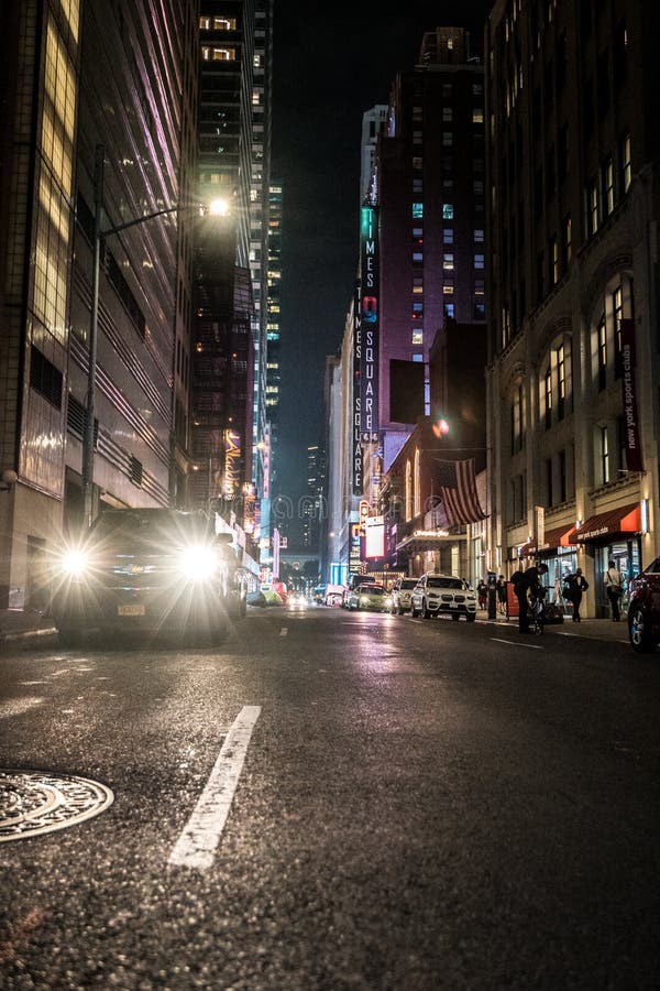 New York Street Travel Autumn Night and Day Free Editorial Stock Image ...