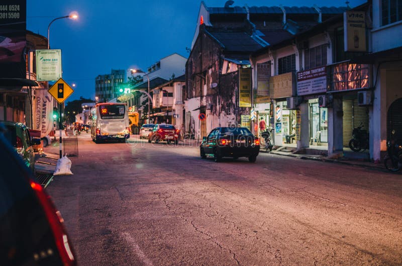 Georgetown At Night In Washington DC Editorial Photo - Image of urban ...