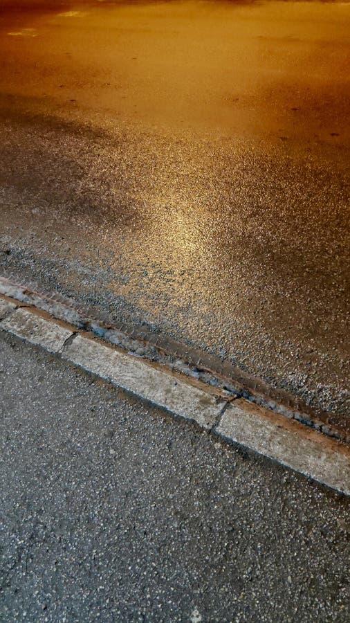 Gold and street stock image. Image of landscape, crossing - 173070627