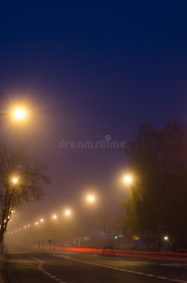 Street night scene stock image. Image of lantern, evening - 46159545