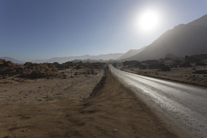 A Street in Pan De Azucar National Park Stock Image - Image of parque ...