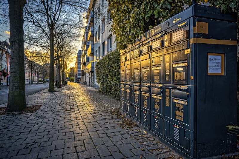 Street Parcel Locker, Self Post Box, Parcel Locker Box, Automatic ...