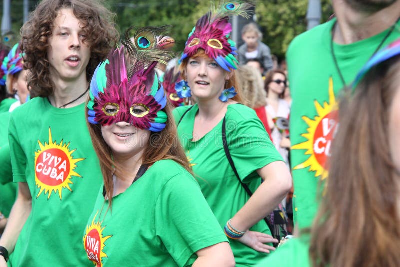 Street party editorial image. Image of party, show, multicultural ...