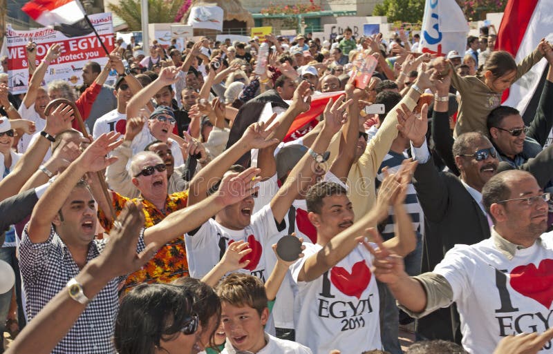 Street Party in Hurghada, Egypt Editorial Stock Photo - Image of ...