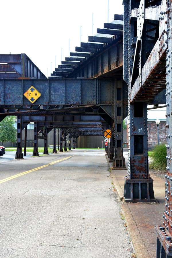 Old railroad underpass stock photo. Image of manville - 96714038