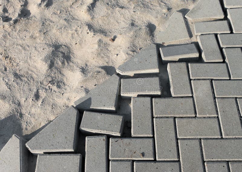 Street pavement stock image. Image of sidewalk, stone - 24311145