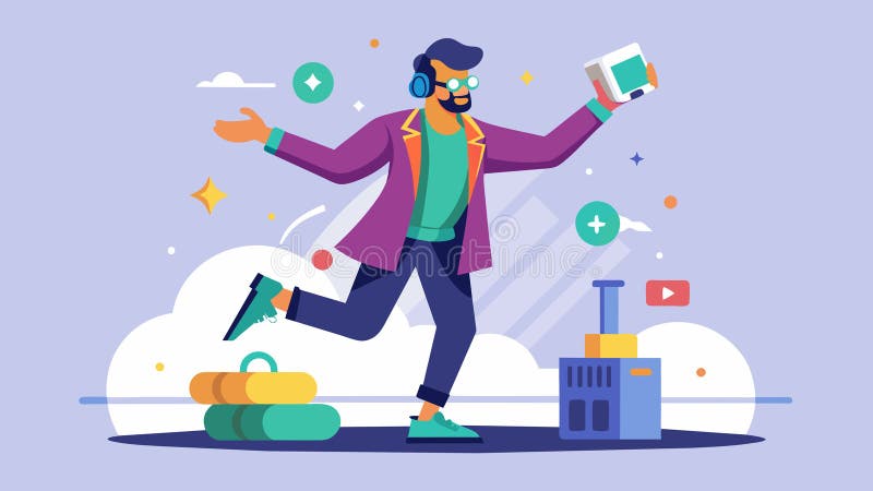 A Street Performer Incorporating Augmented Reality Elements into Their ...