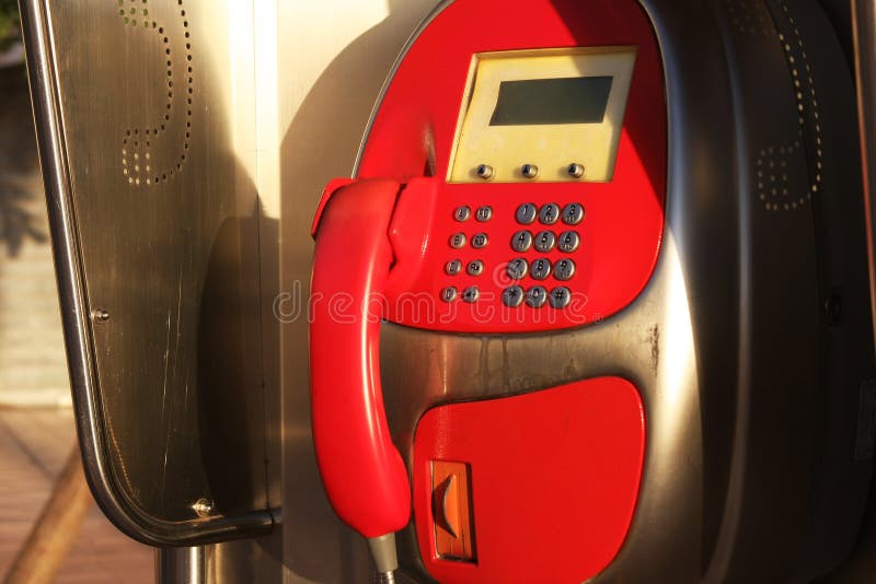 Street phone stock image. Image of home, nova, majorca - 11936531