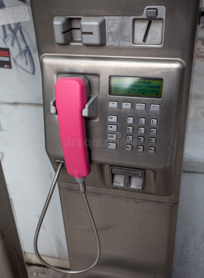 Old Street Phone in Brooklyn Editorial Stock Image - Image of bell ...