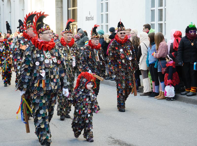 Street Procession at the German Carnival Fastnacht Editorial Stock ...