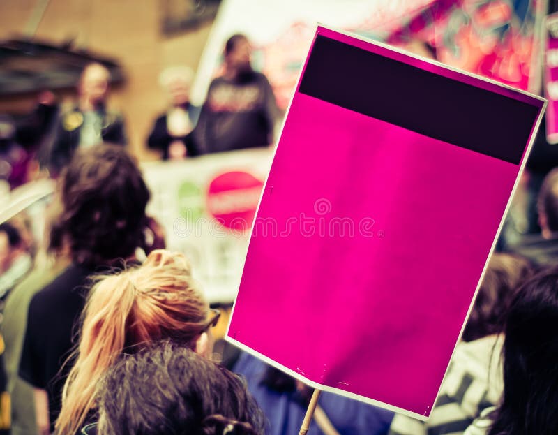 2,180 Blank Protest Sign Stock Photos - Free & Royalty-Free Stock ...