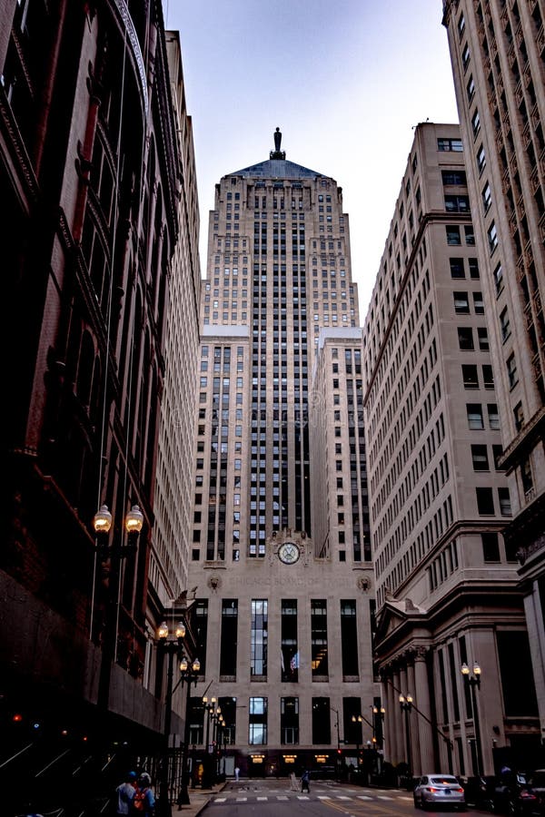 Street and Riverview Scenes in Downtown Chicago Stock Photo - Image of ...