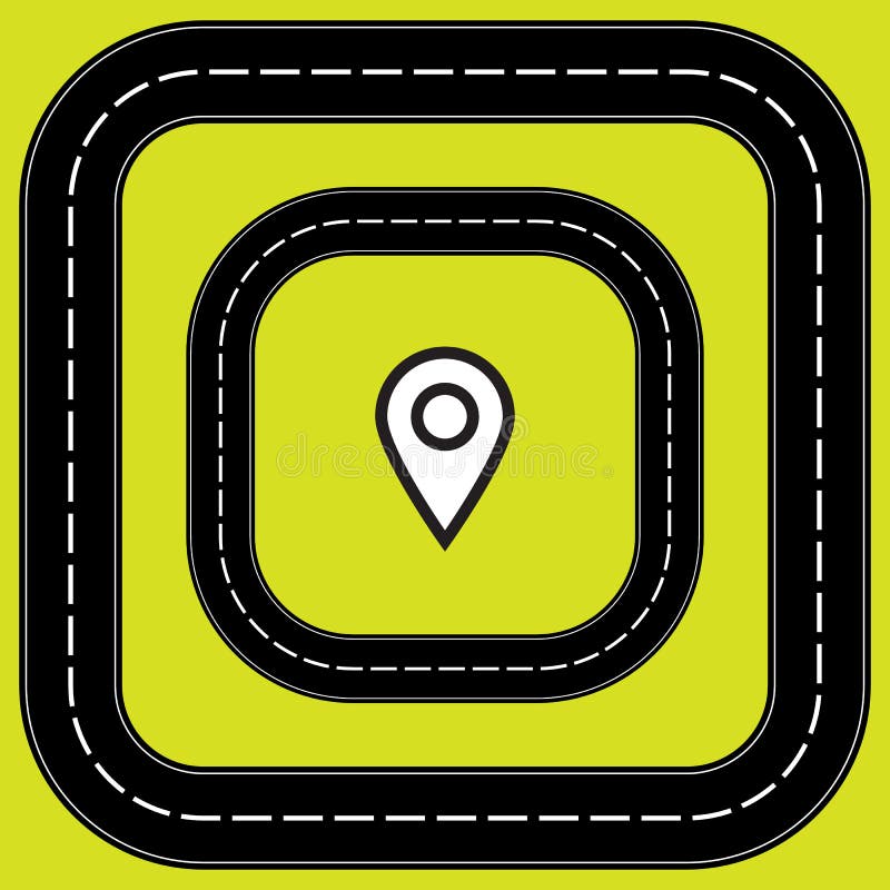 Street Road or Highway stock vector. Illustration of copy - 259962979