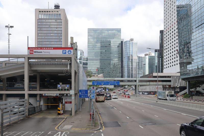 The Street Scape of Connaught Road Central, Hk 11 Jue 2021 Editorial ...