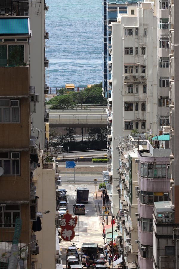 Street Scape of the Incline, Centre Street, Hk 11 Jue 2021 Editorial ...