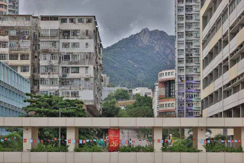 He Street Scape of the Shek Kip Mei, Hk 9 July 2022 Editorial Photo ...