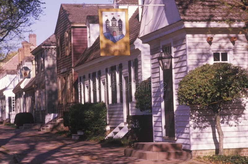 Street Scene of Early Colonial Life Editorial Photo - Image of states ...