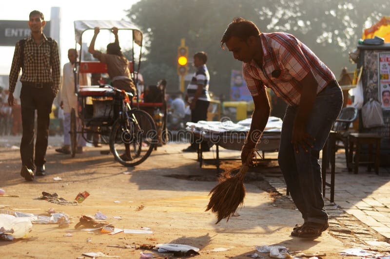 Street Scene from Old Delhi, India Editorial Image - Image of market ...
