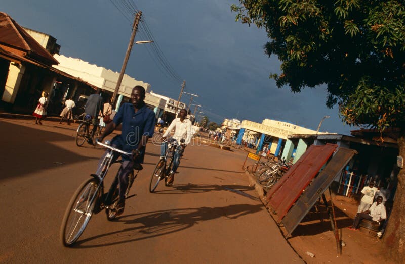 A Street Scene in Luanda, Angola. Editorial Photography - Image of ...
