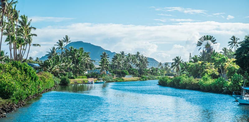 Street Scenes on Island of Oahu Hawaii Editorial Stock Image - Image of ...