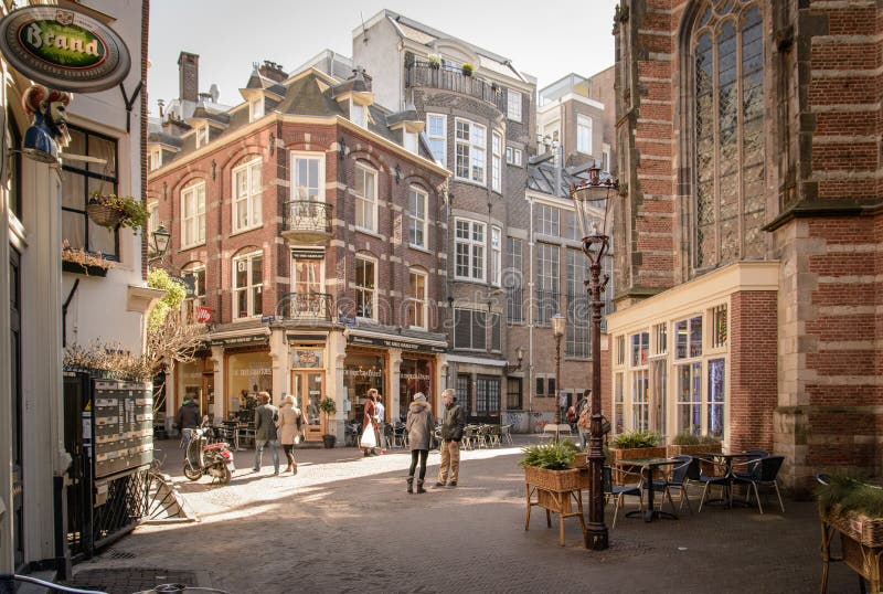 Street Shops in Amsterdam Netherlands. March 2015 Editorial Photo ...