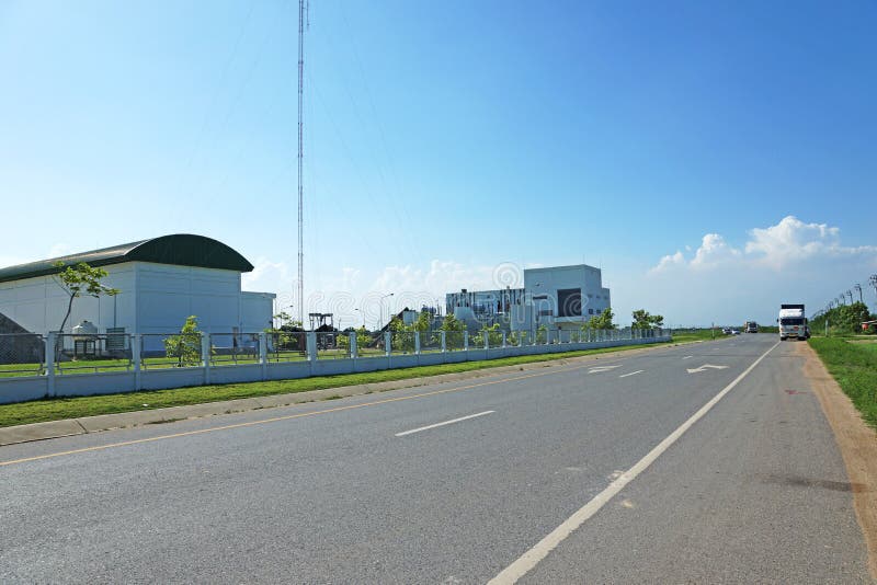 Street side view stock photo. Image of roadway, cement - 32051364