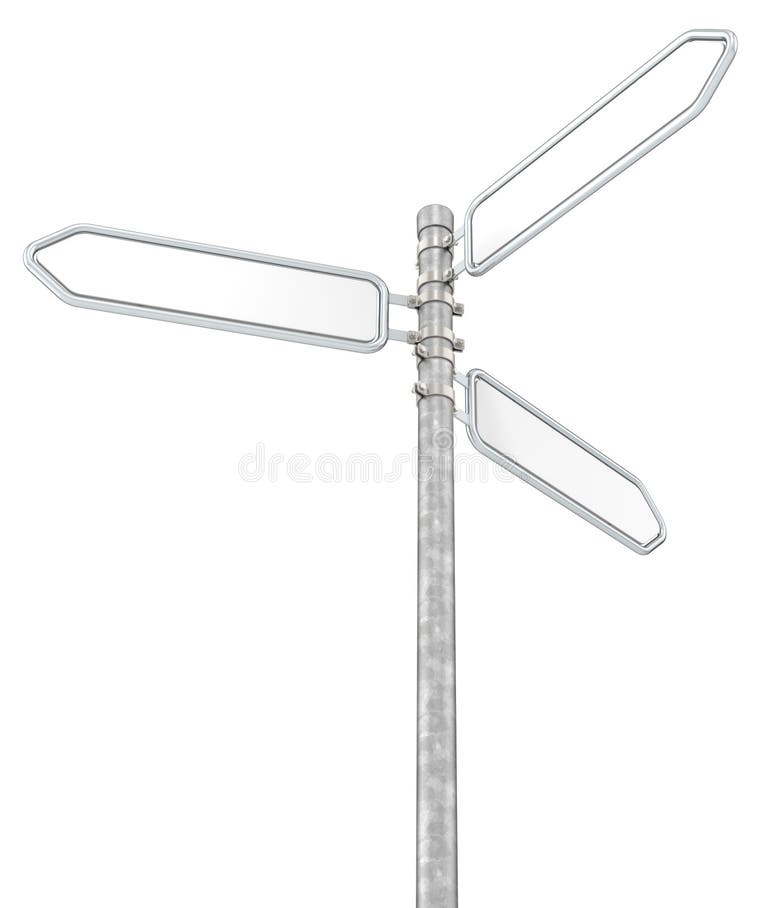 Three Way Street Sign Stock Illustrations – 1,605 Three Way Street Sign ...