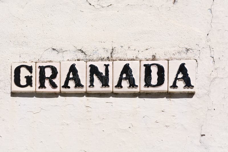 La Rambla Street Sign in Barcelona Stock Image - Image of angle ...