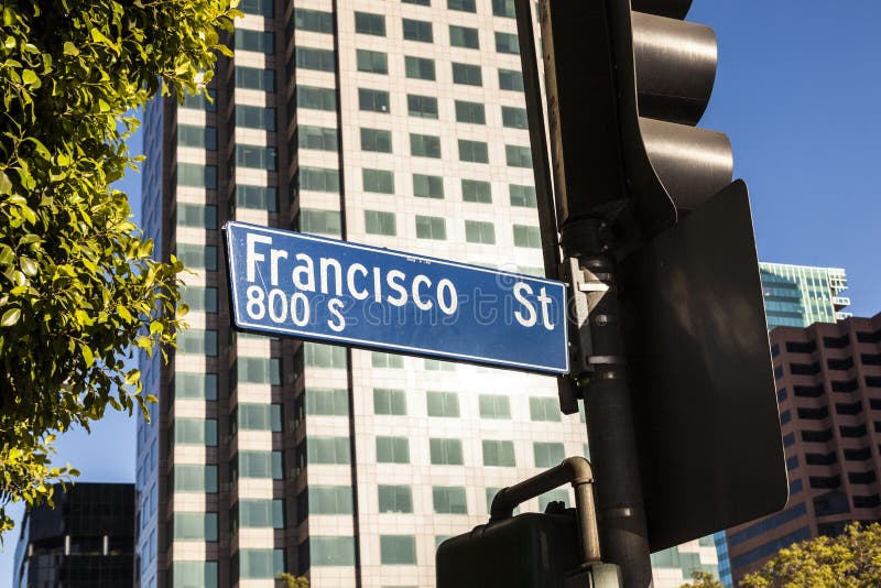 A Sign For San Francisco City And County Stock Image - Image of ...