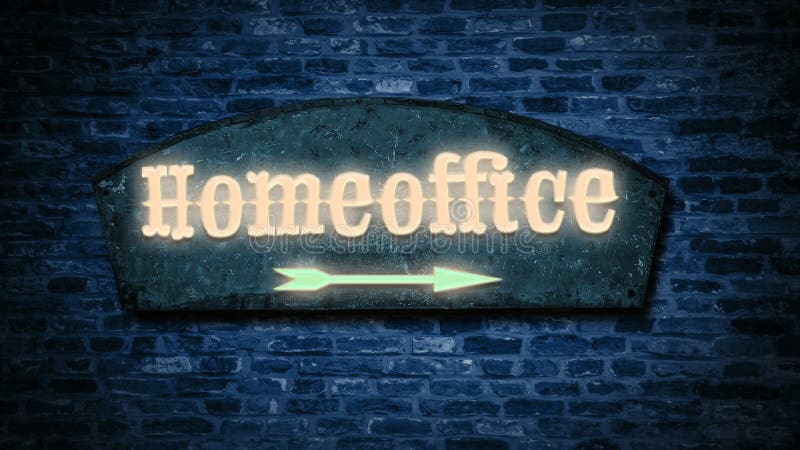 Street Sign Home Office stock image. Image of desk, homework - 210026819