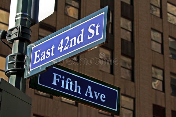 1,119 Fifth Avenue Street Sign Nyc Stock Photos - Free & Royalty-Free ...