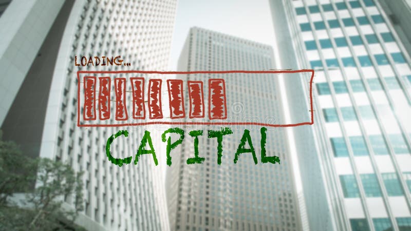 Street Sign to Capital stock illustration. Illustration of richness ...