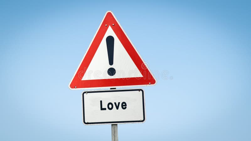 Street Sign to Love stock photo. Image of companion - 158908204