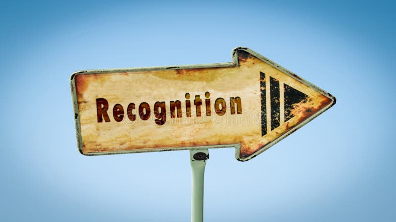 Street Sign to Recognition stock image. Image of signpost - 156006123