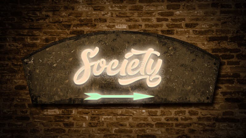 Street Sign to Society stock photo. Image of sign, guild - 180091996