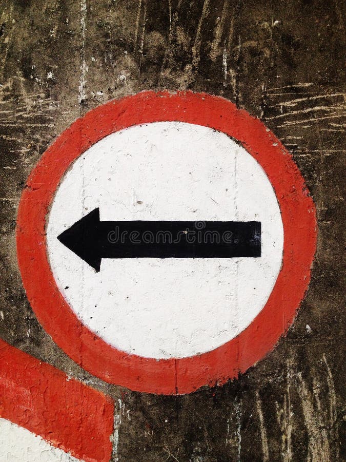 Street sign turn Left stock photo. Image of turning, handed - 45971112