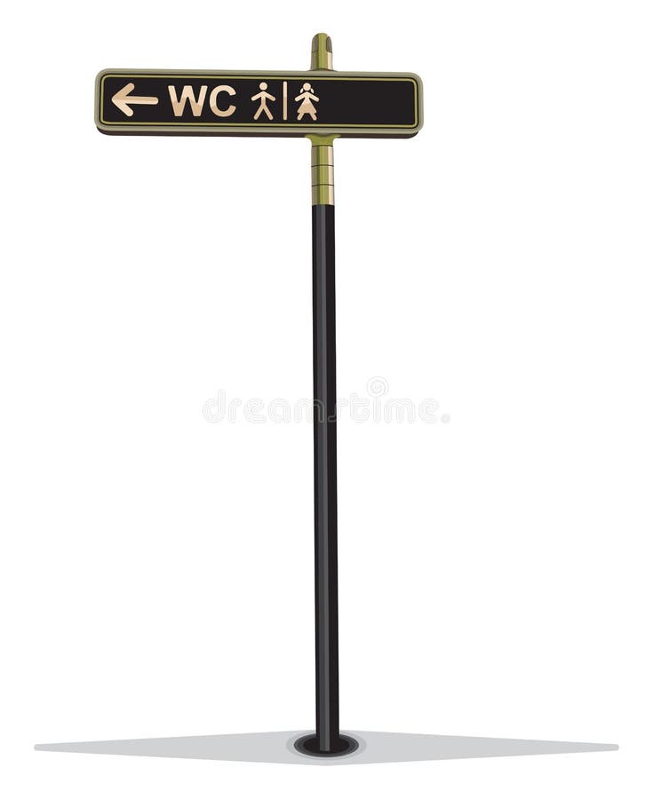 Street sign stock vector. Illustration of object, guide - 35262820