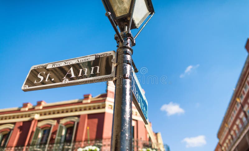 Street Signs in New Orleans Editorial Photography - Image of america ...