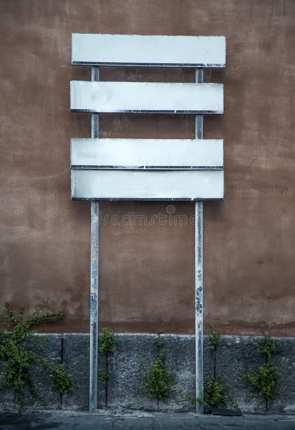 Street signs stock photo. Image of city, metal, blank - 40965198