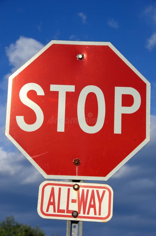 Street Stop Sign stock photo. Image of heaven, speed, object - 2014410