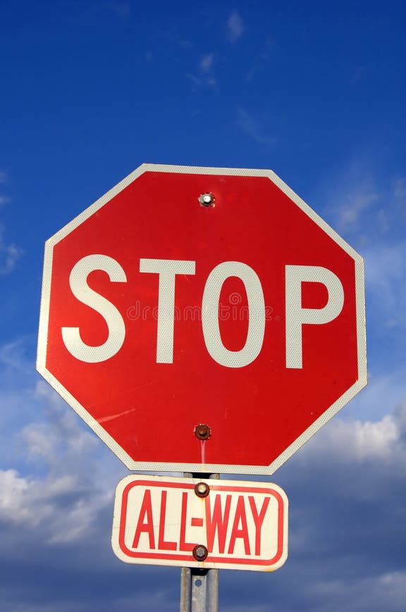 Street Stop Sign stock photo. Image of stop, transportation - 2014412