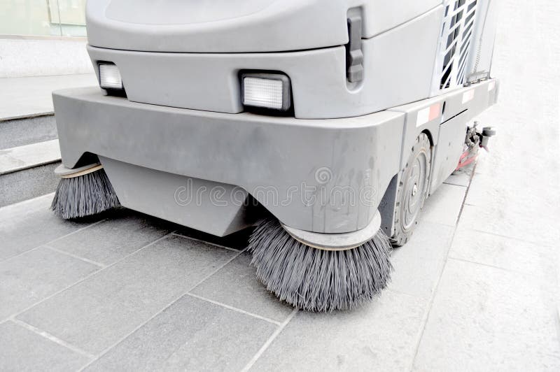 Street cleaner stock photo. Image of environment, rotating - 15791672