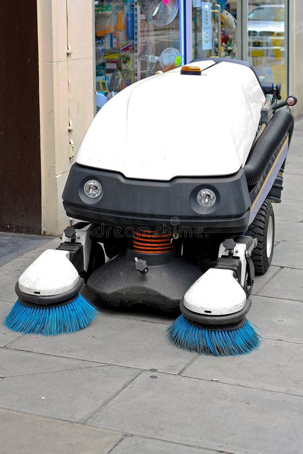 Street sweeper car stock photo. Image of drudge, asphalt - 1952102
