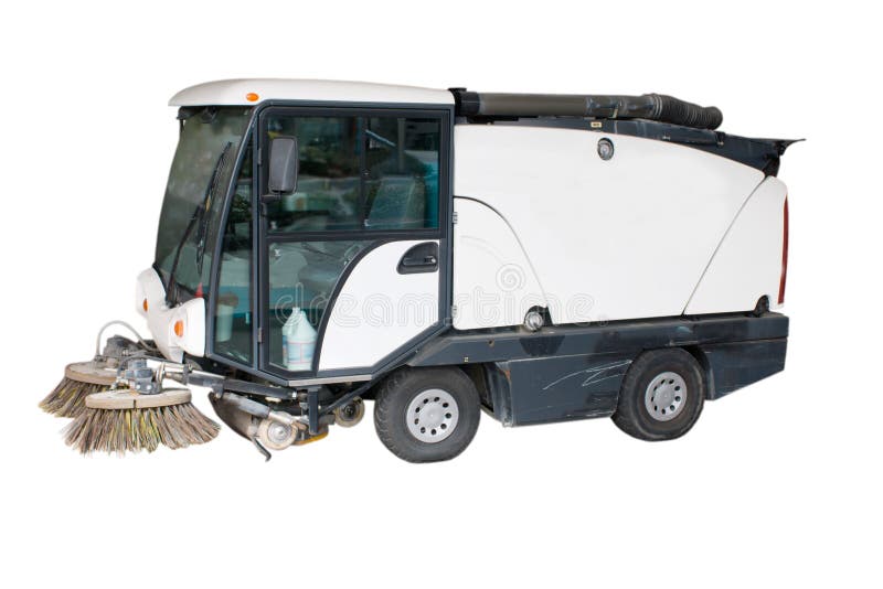 Street sweeper car stock photo. Image of drudge, asphalt - 1952102