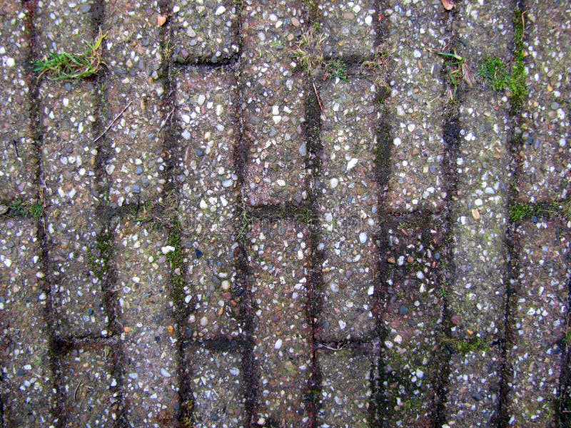 Street Tiles with Pebbles Close Up Stock Photo - Image of paving ...
