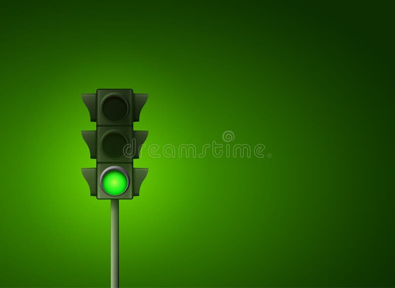 Street Traffic Light Icon Lamp. Traffic Light Direction Regulate Safety ...