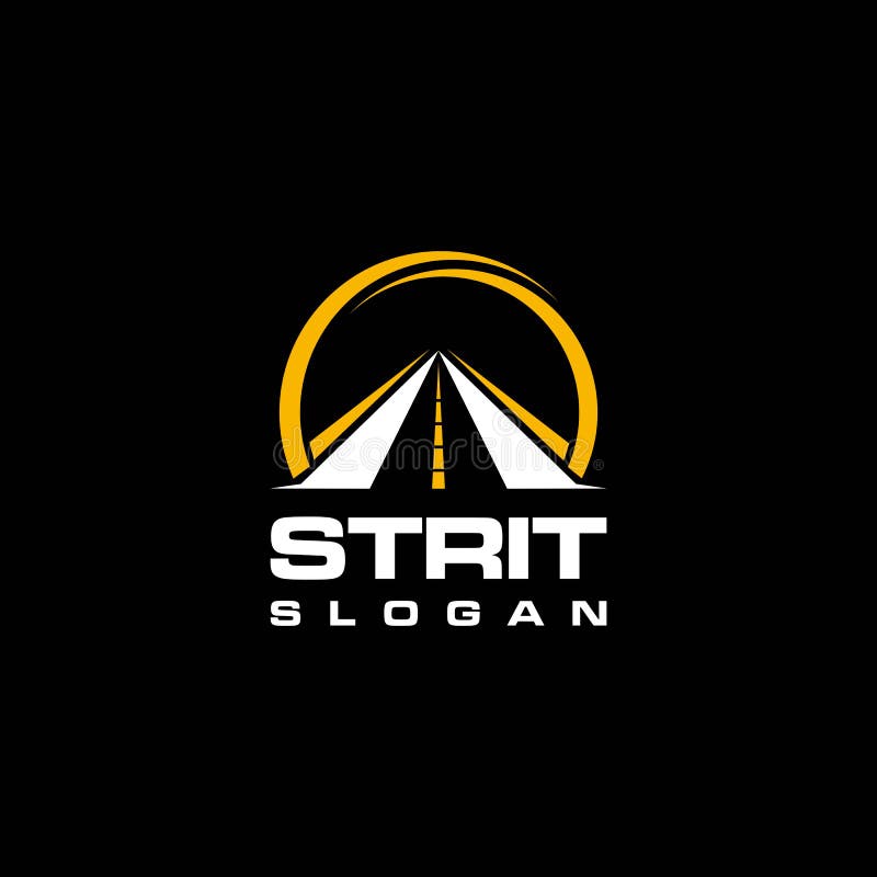 Street Vector Logo Graphic Modern Stock Vector - Illustration of ...