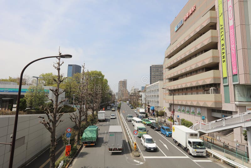 Street view of Bunkyo editorial photo. Image of view - 77063471