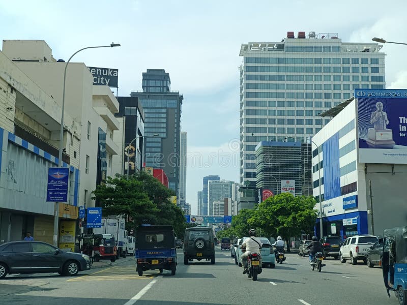 Street View in Colombo, Sri Lanka Editorial Image - Image of street ...
