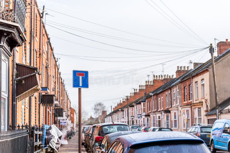 Street View of Dead End in England Editorial Image - Image of exterior ...